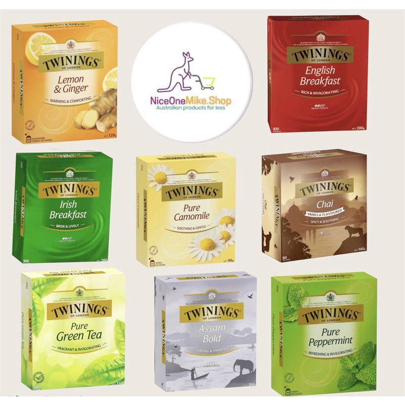 TWININGS TEA OF LONDON NEW PACKAGING Australia | Shopee Philippines
