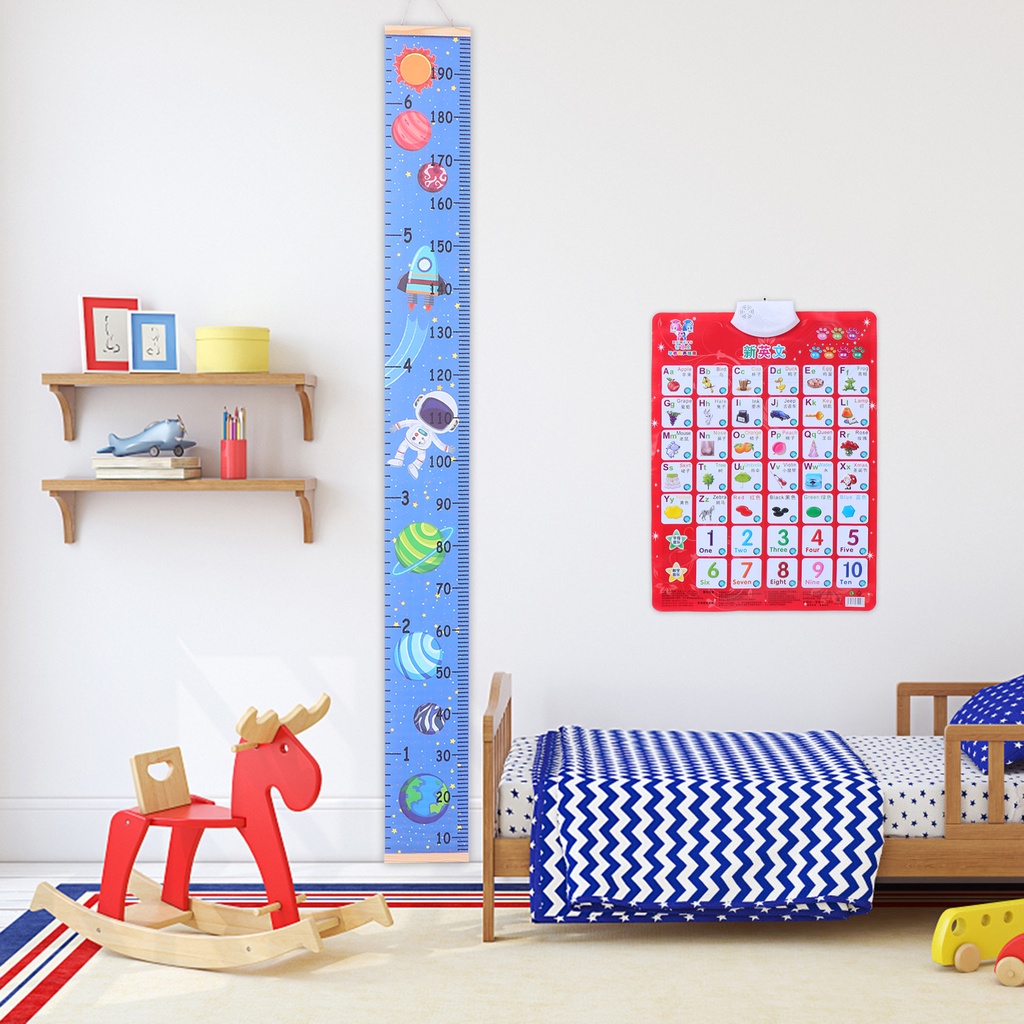 [READY STOCK] Height Chart for Kids Measurement Drawing Home Accents ...