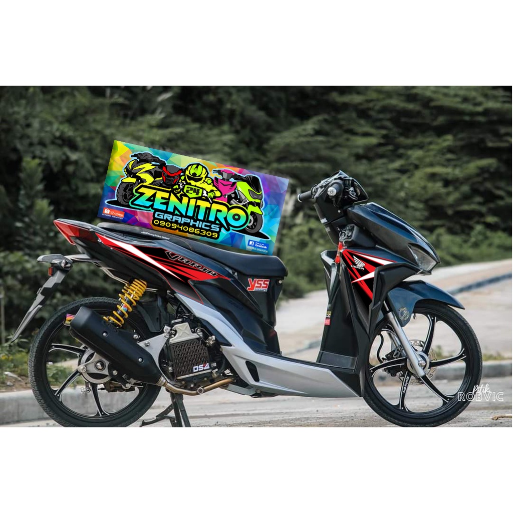 VARIO MALAYSIA DECALS FOR HONDA CLICK VERSION 2 (GAME CHANGER) | Shopee ...