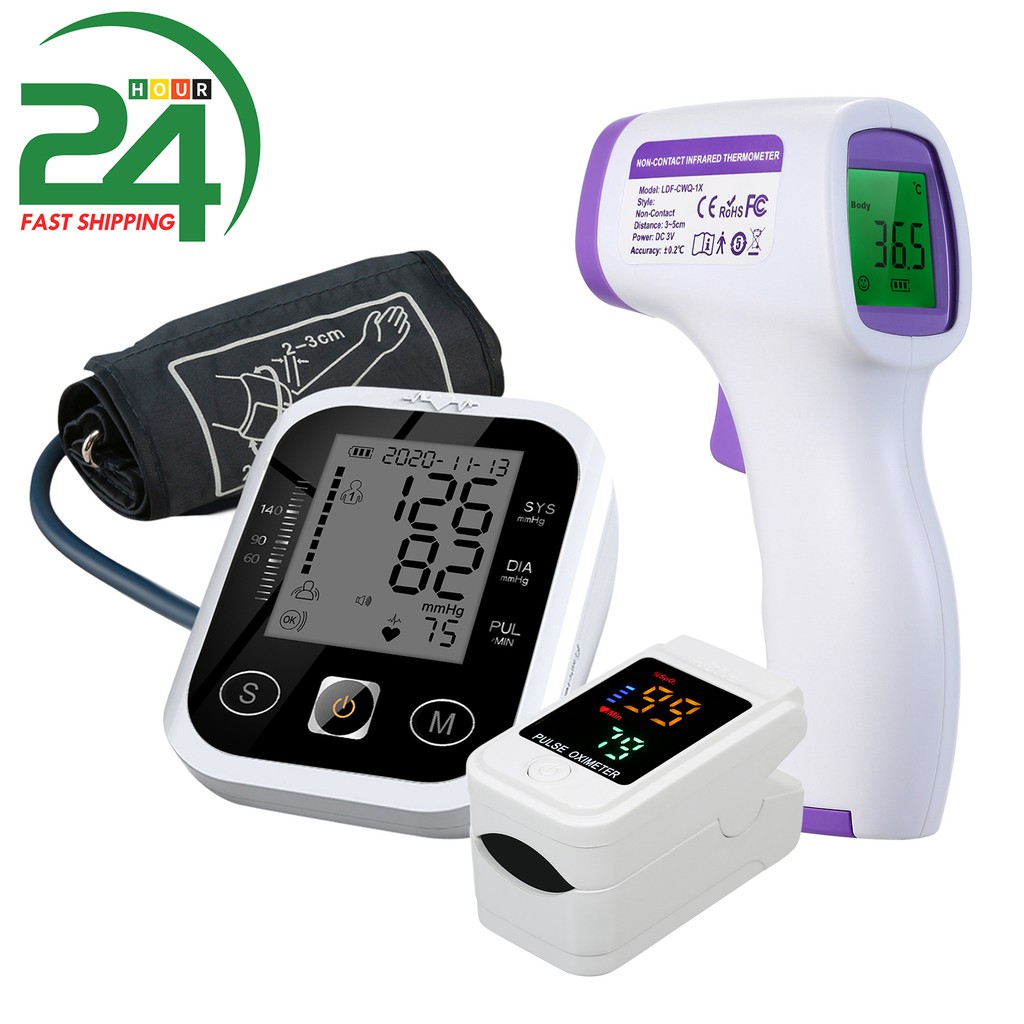 Fingertip Pulse Oximeter OLED Finger Clip Oximetro HRV SpO2 PR PI ...