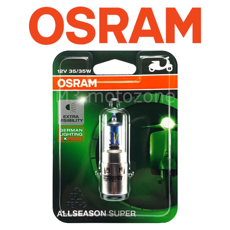 Osram B35 All Season Motorcycle Headlight Bulb | Shopee Philippines