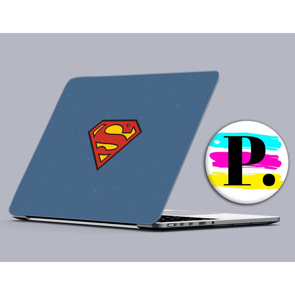 Superman DC Comics Superhero Laptop Skin Laptop Sticker Back Cover ...