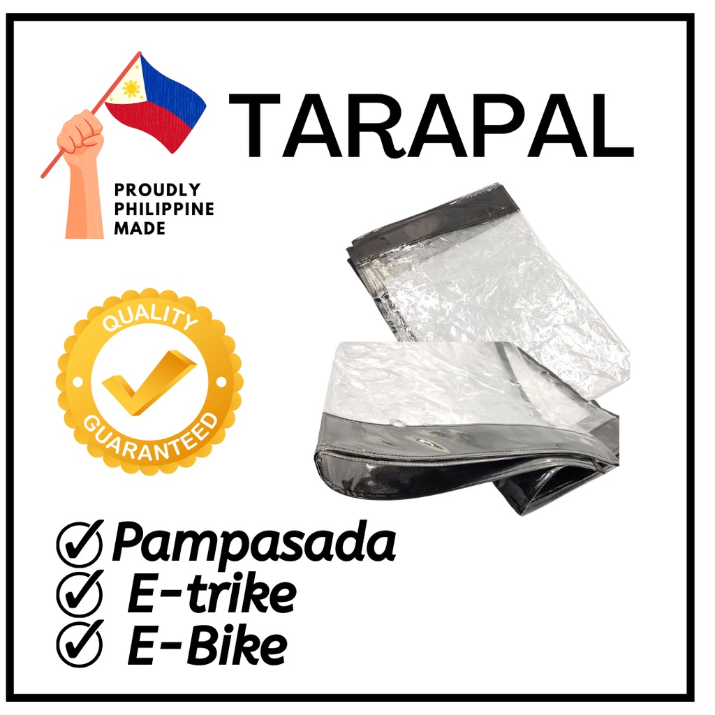 Tarapal Thick For Tricycle | Shopee Philippines