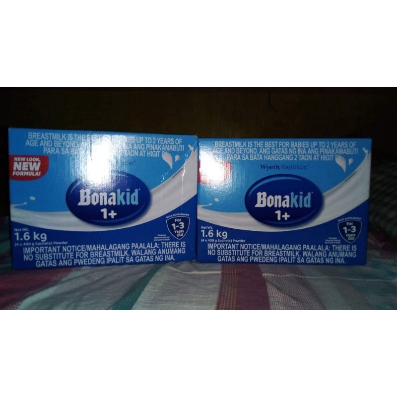 BONAKID® Stage 3 Powdered Milk Drink for Children 1 to 3 years old, 4 ...