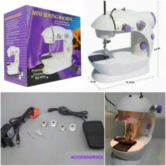 MESIN Sm-202a mini sewing machine | Shopee Philippines