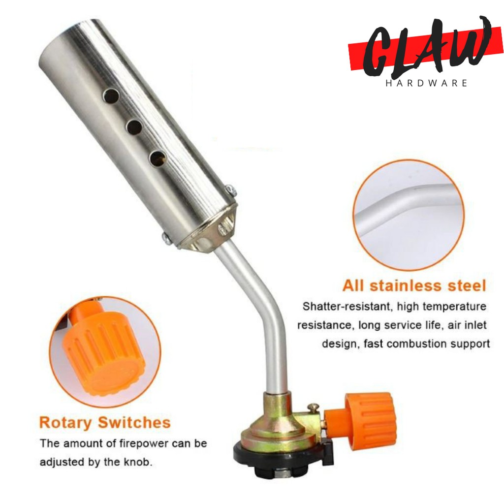 CLAW Strong Flamethrower Burner Butane Gas Blow Torch | Shopee Philippines