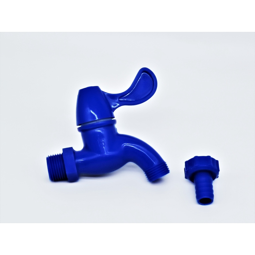 PVC Faucet Plastic Water Faucet Outdoor Kitchen Good Quality | Shopee ...