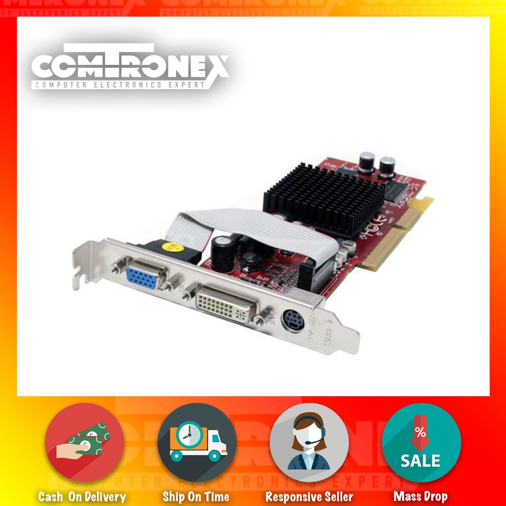 PowerColor Radeon 9250 128MB AGP Video Card (USED) | Shopee Philippines