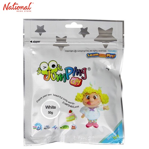 Jumping Clay Air Dry Modelling Clay B1 White 50 Grams | Shopee Philippines