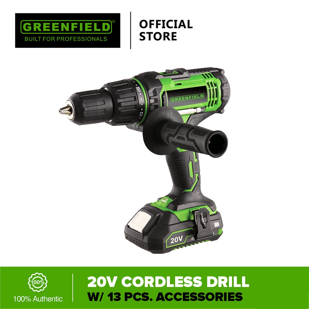 Greenfield Cordless Drill Set 20V - Power Tools/Home Improvement ...