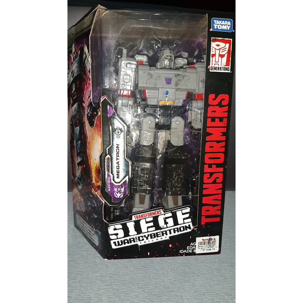 Transformers Siege War For Cybertron Megatron | Shopee Philippines