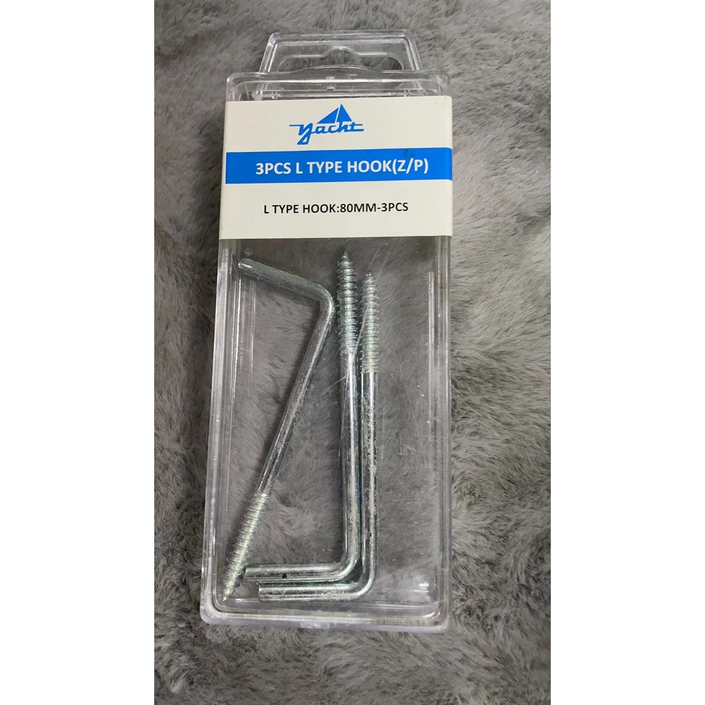 L-TYPE HOOK KIT 80MM/70MM/100MM | Shopee Philippines