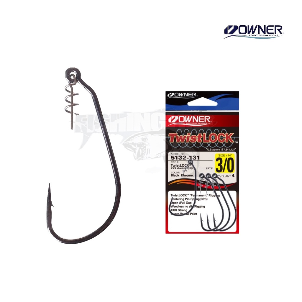 5132 OWNER HOOK 3/0-5/0 | Shopee Philippines