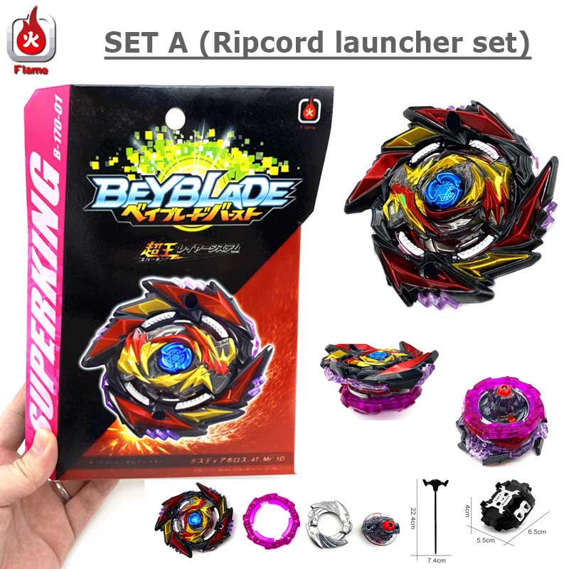 Flame B170 Death Diabolos/Abyss Diabolos Beyblade Burst Set with ...