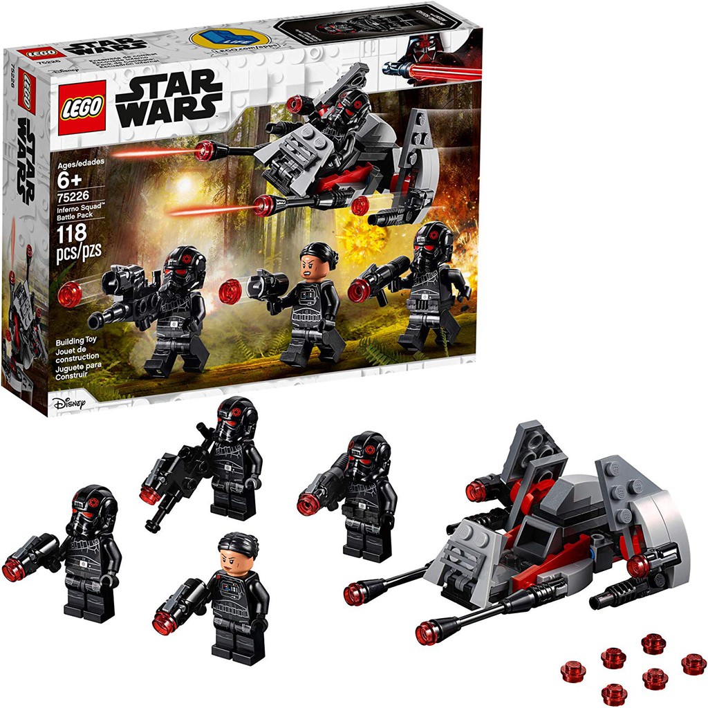 [Genuine LEGO] LEGO Star Wars 75226 - TIE Fighter Pilot Squad (LEGO ...