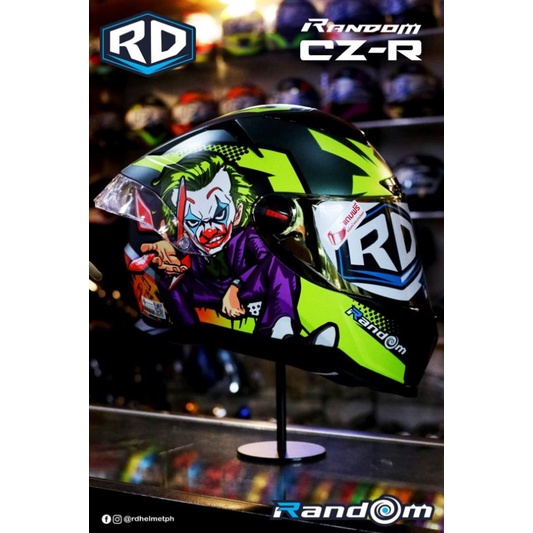 RD RAMDOM FULLFACE HELMET ORIGINAL THAILAND(XL) | Shopee Philippines