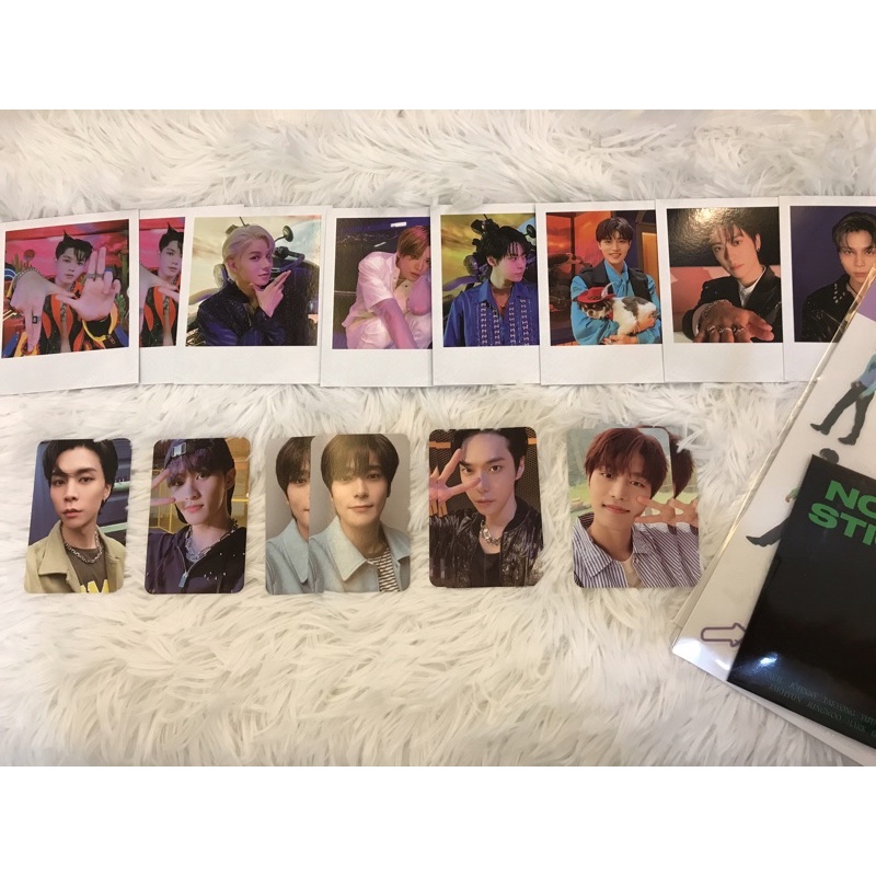 [ON HAND] NCT 127 STICKER PHOTO + GLOW-IN-THE-DARK STICKER SET UNSEALED ...