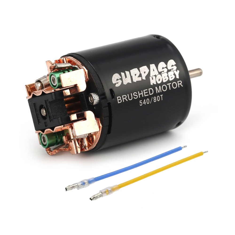SURPASS HOBBY 540 80T 13T 17T 21T 23T 27T 35T 45T 55T 540 Brushed Motor ...