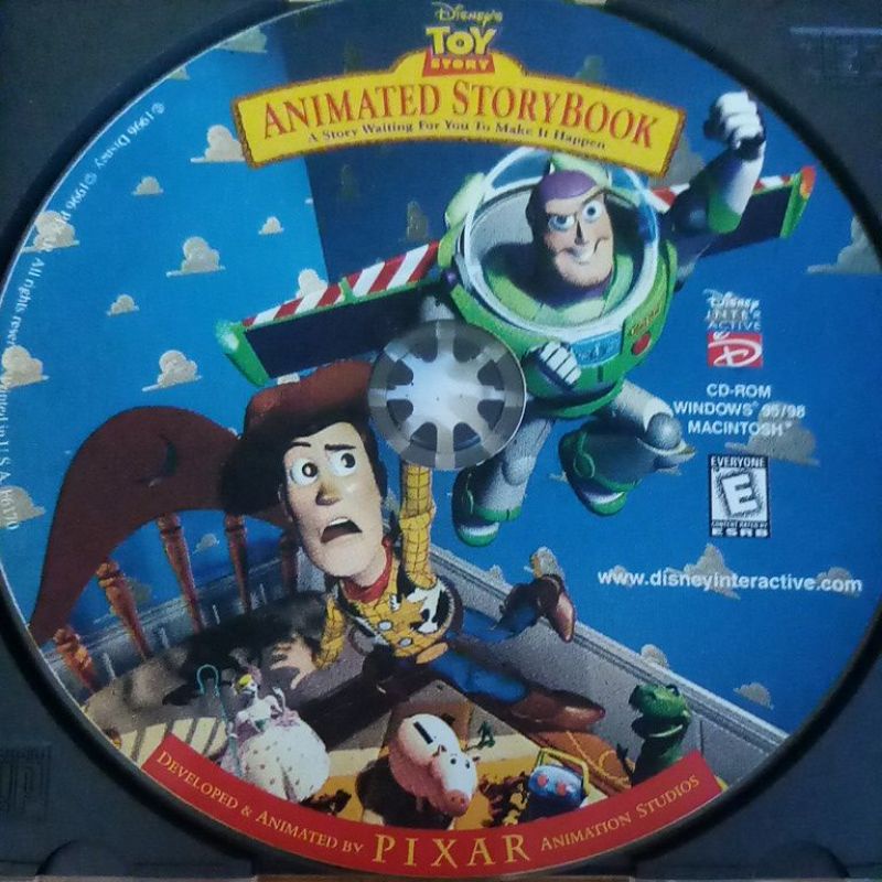 Disney's Toy Story Animated Storybook PC CD Computer Software | Shopee ...