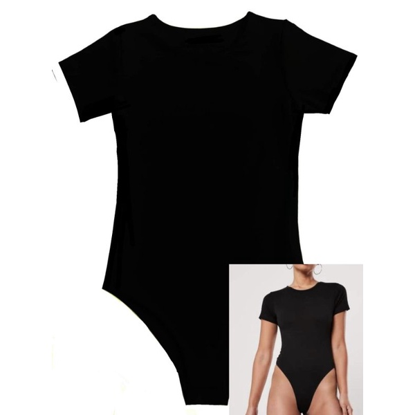 Bodysuit Tee Body Hugging | Shopee Philippines