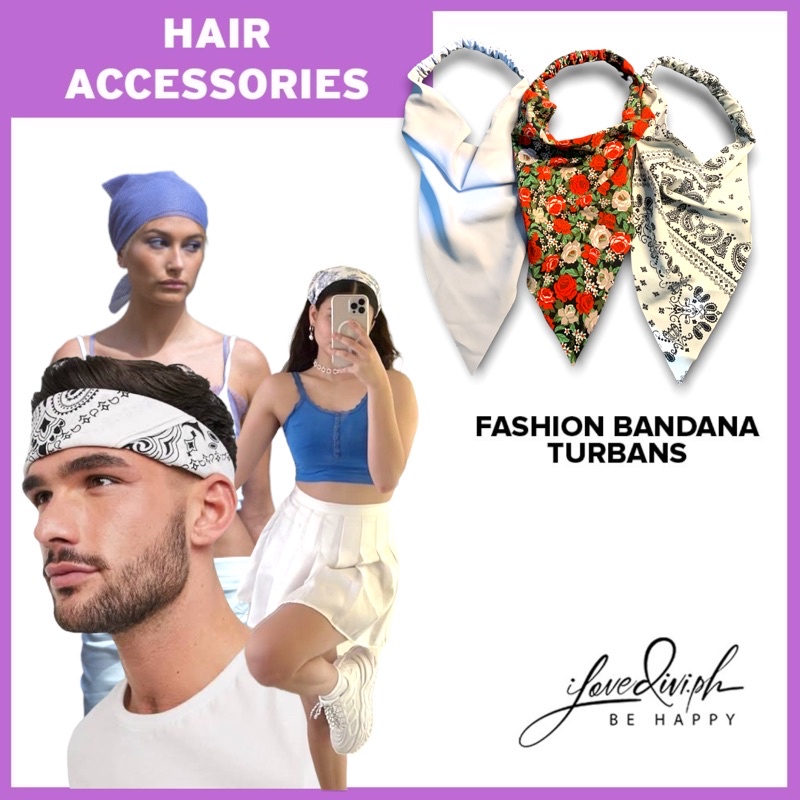 ilovedivi Trending Fashion Bandana Turbans | Shopee Philippines