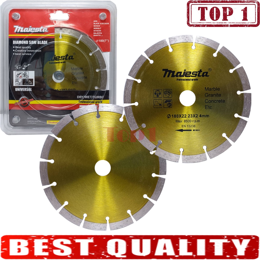Majesta Diamond Saw Blade 7 Inches {Sold per pc) | Shopee Philippines