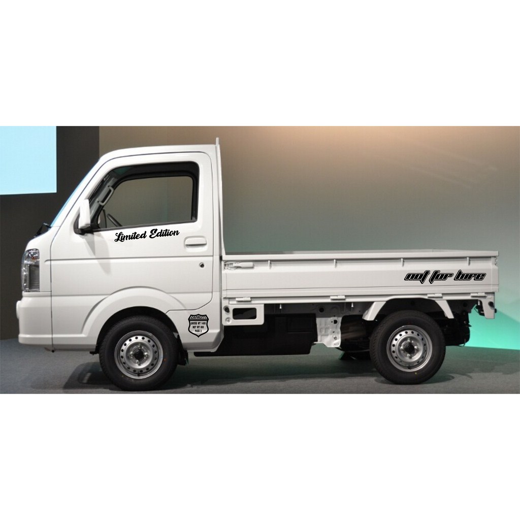 Multicab Standard marking Sticker Decals Set (CAPACITY, NOT FOR HIRE ...