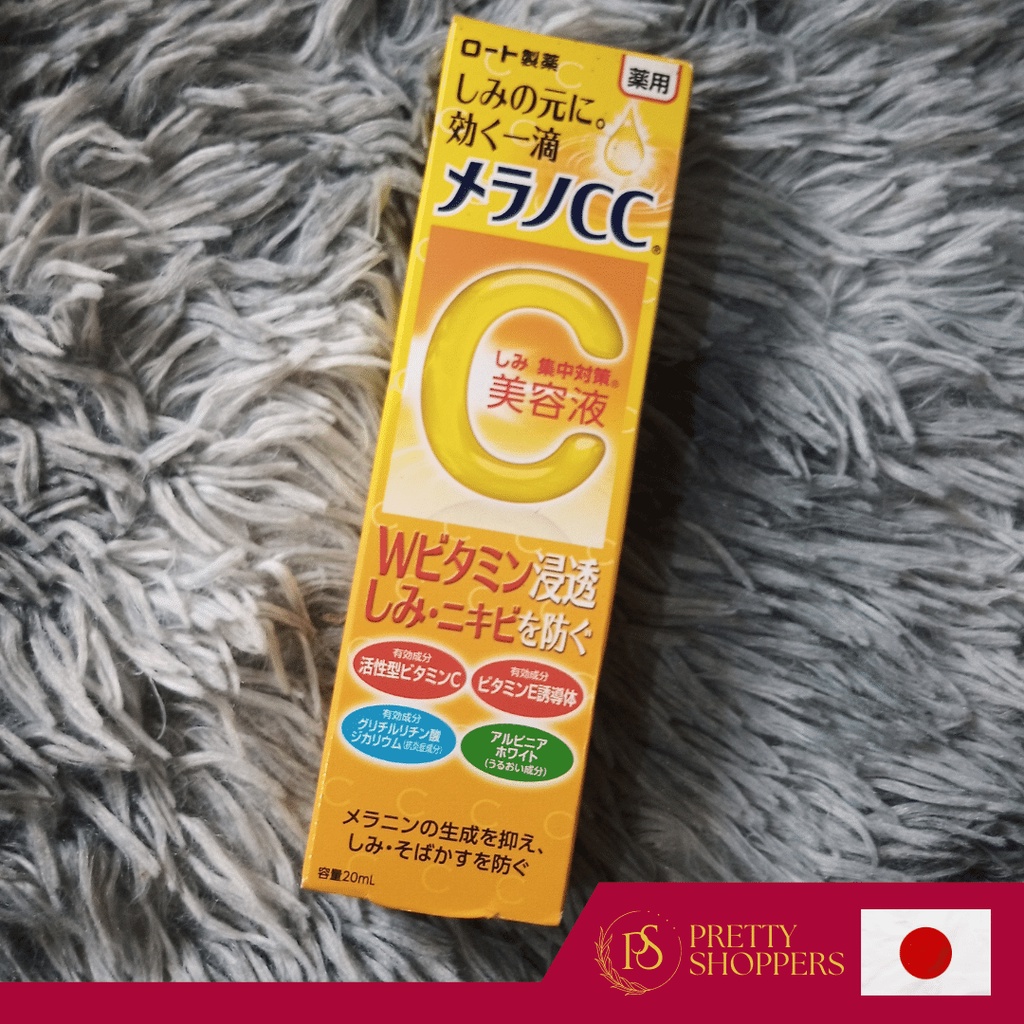 Original Rohto Melano Cc Intensive Anti Spot Essence 20ml Made In