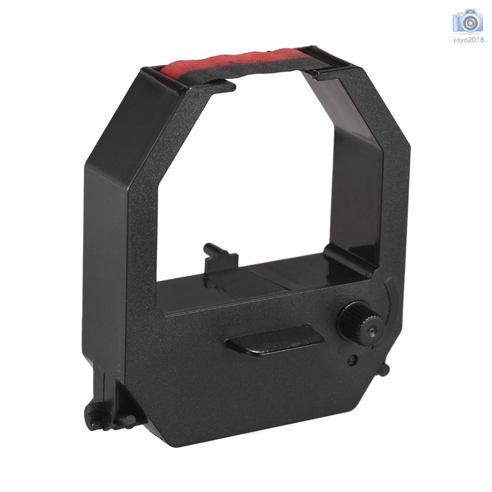 Time Clock Ribbon Cartridge Red Black Ink Colors for Office Electronic ...