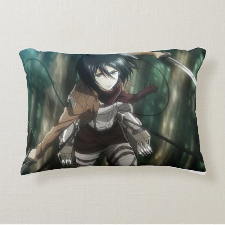 SHINGEKI NO KYOJIN (AOT) PILLOWS 8 INCHES x 11 INCHES | Shopee Philippines