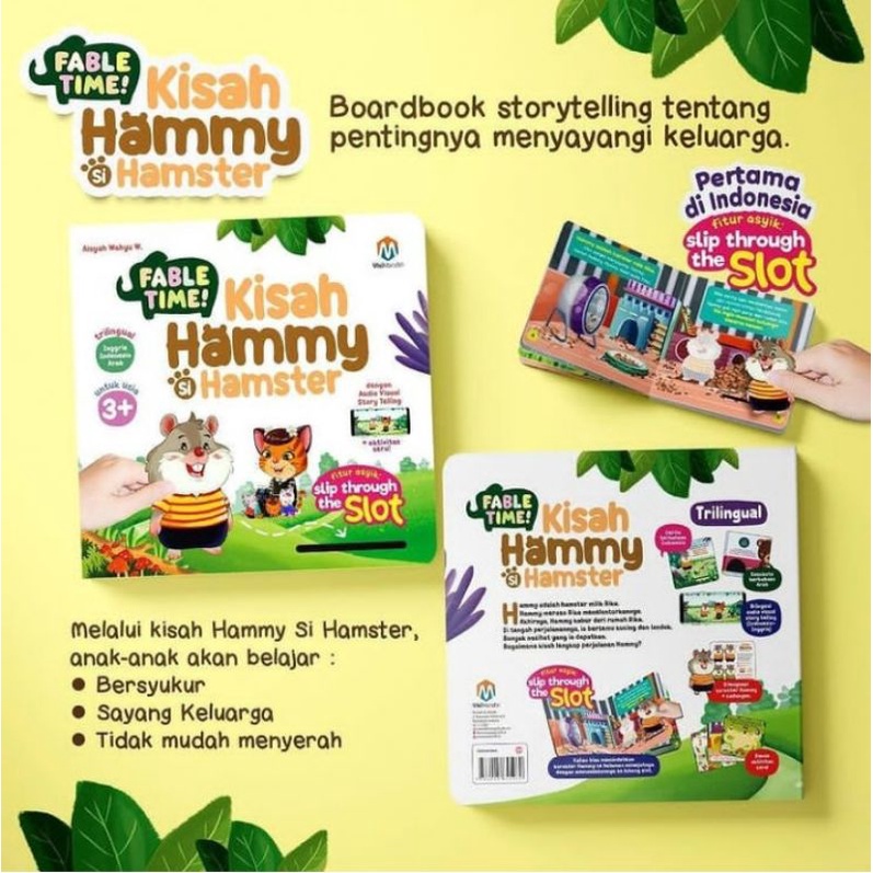 Hammy The Hamster Story Boardbook (3+) | Shopee Philippines