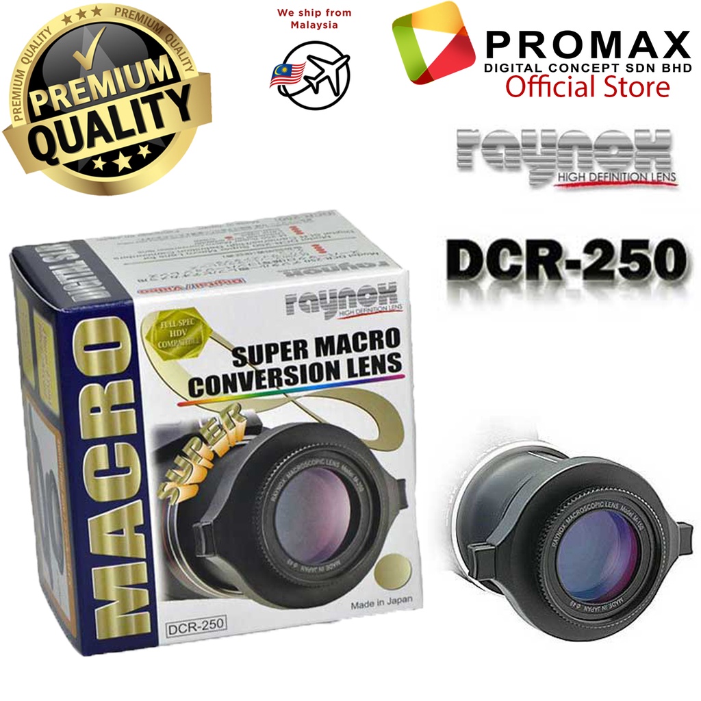 Raynox DCR-250 Super Macro Snap-On Conversion Lens | Shopee Philippines