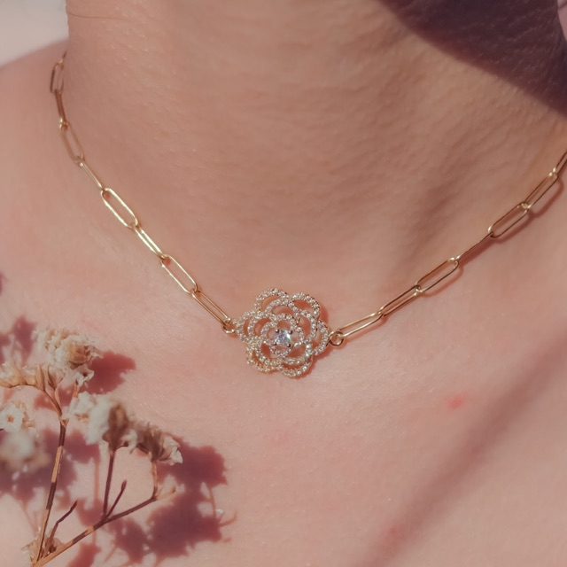 Maria Clara Choker Necklace by Quielle | Shopee Philippines