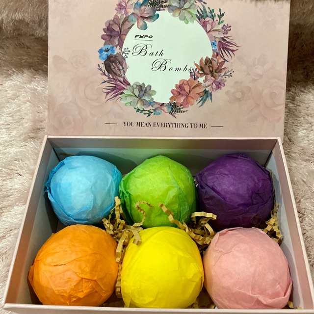 Bath Salt Ball Body Skin Whiten Relax Stress Relief Bubble Shower Bombs ...