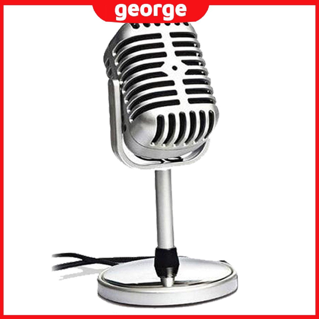 Vintage Style Microphone Studio Wired Classic Retro Condenser ...