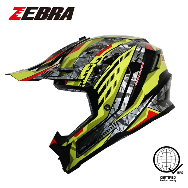 ZEBRA motocross motorcycle helmet full face helmet motors cod rider Off ...