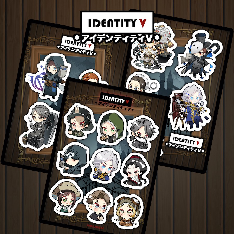 Identity V stickers (3 models) | Shopee Philippines