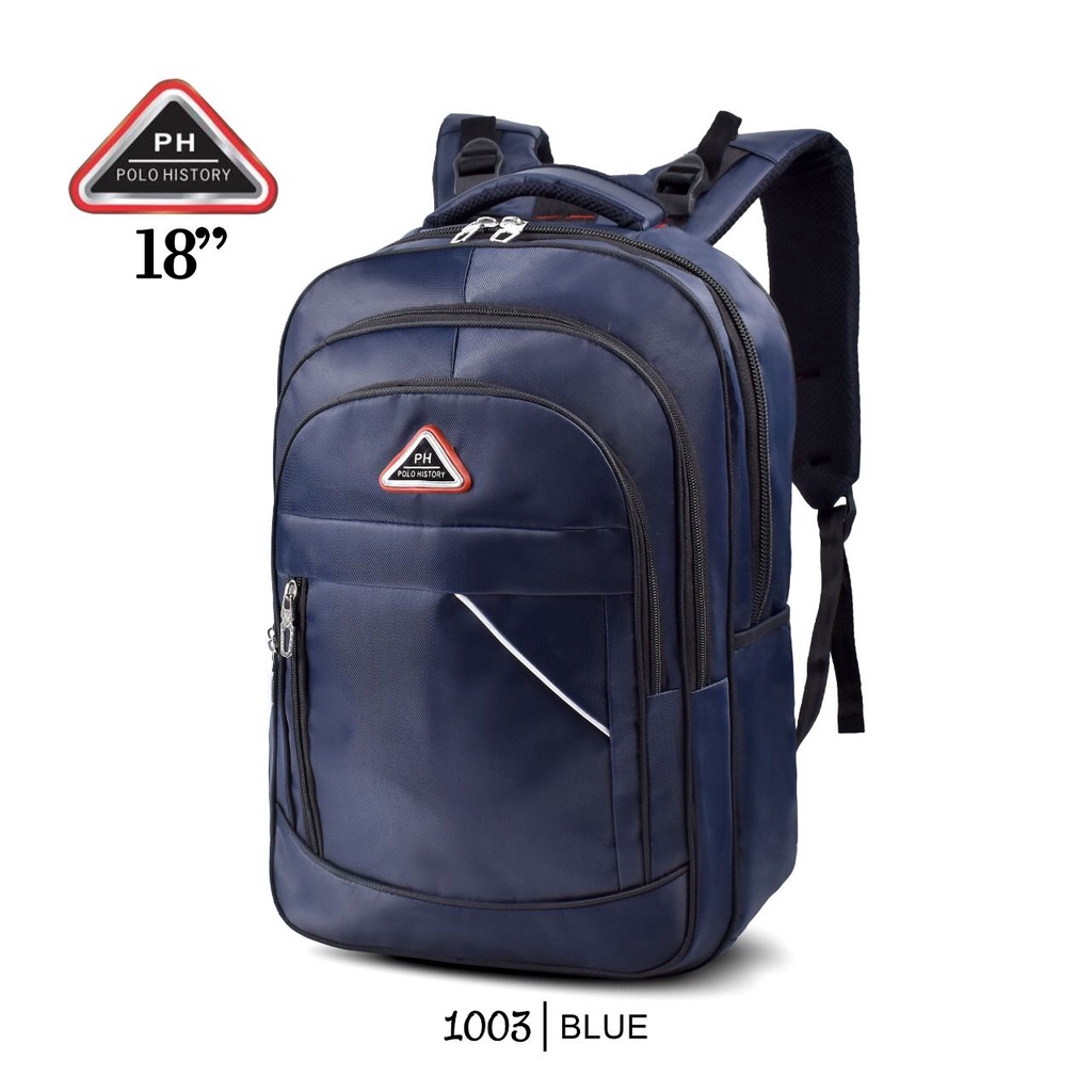 PRIA Men's/women's Polo History 1003'18inchi School/College/Work Backpack (Free Rain Cover ...