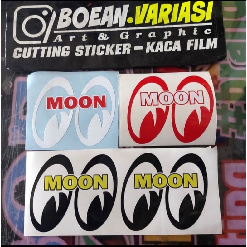 Cutting sticker jdm sticker MOON EYES mooneyes | Shopee Philippines