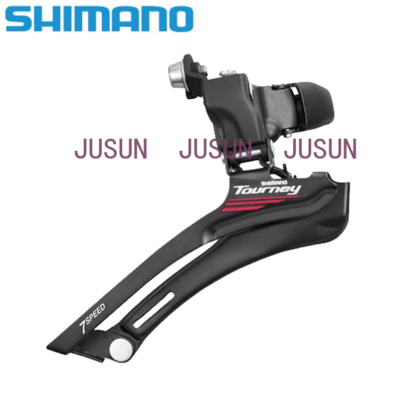 Shimano Tourney FD-A070 Road Bike 2 × 7 Speed Front Derailleur Clamp-on ...