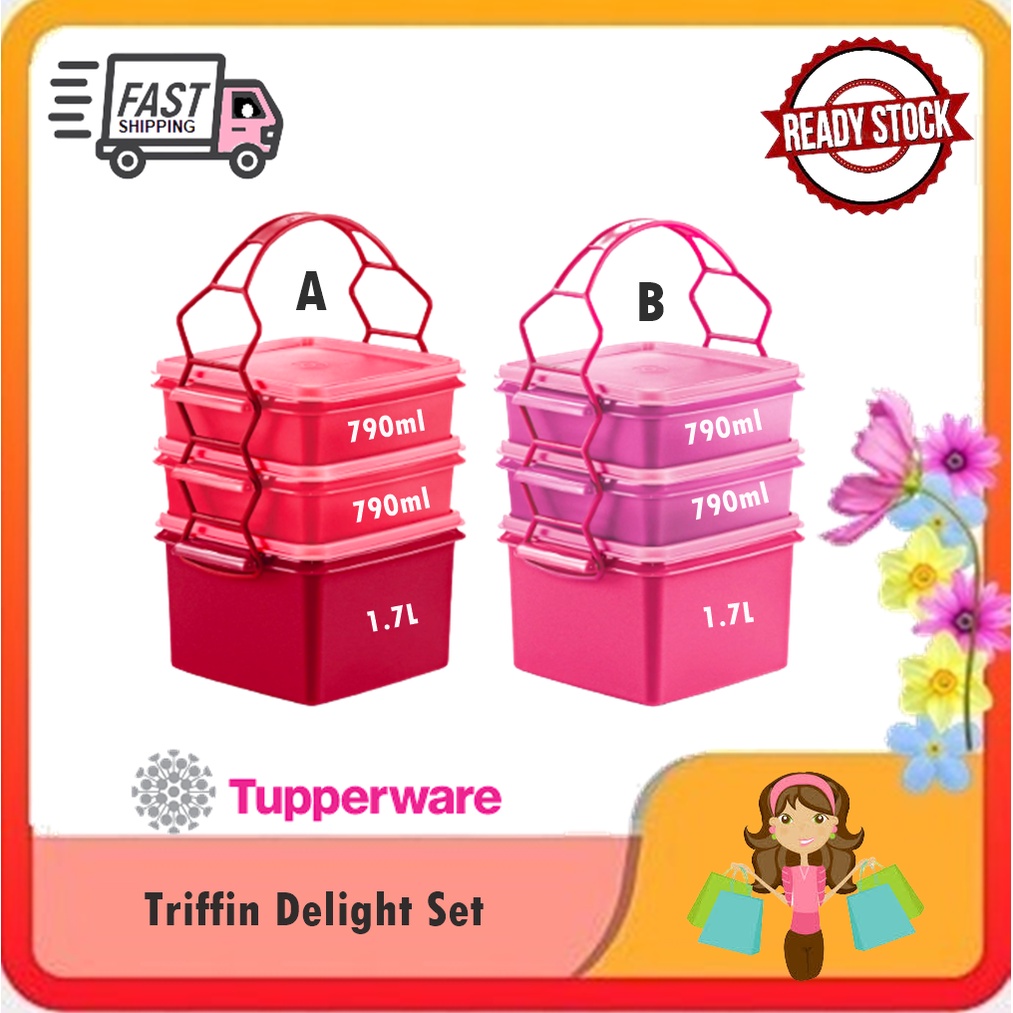 Tupperware Triffin Delight Set | Shopee Philippines