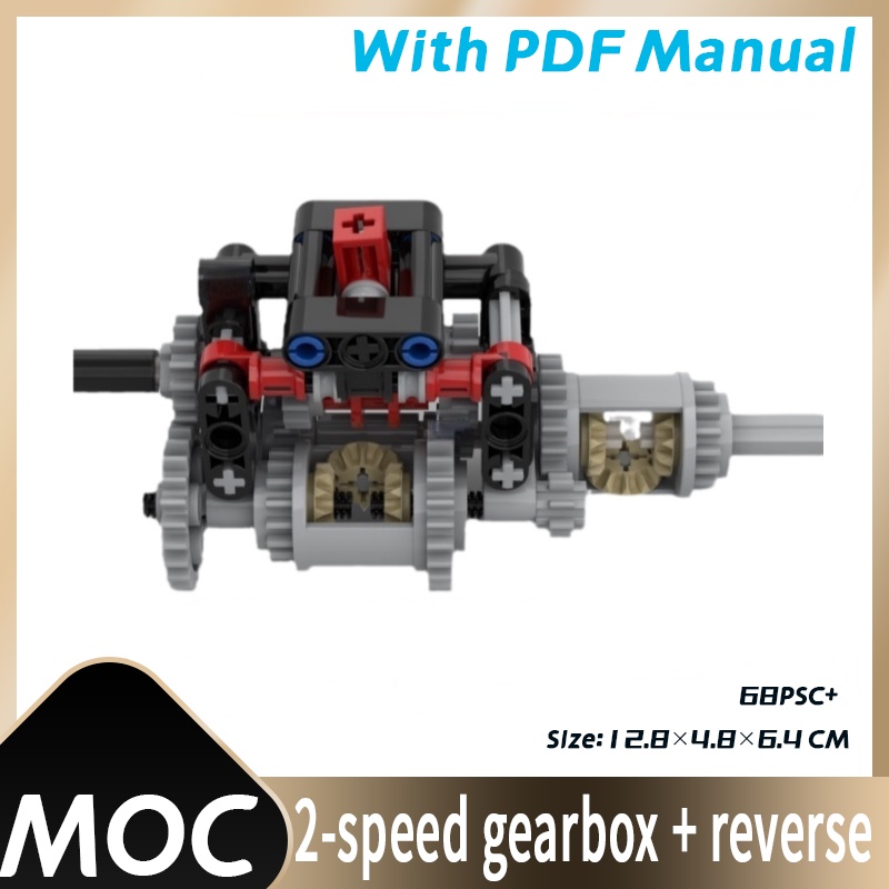 MOC Creative Electric DIY Technical Parts Assembled Building Blocks 2 ...