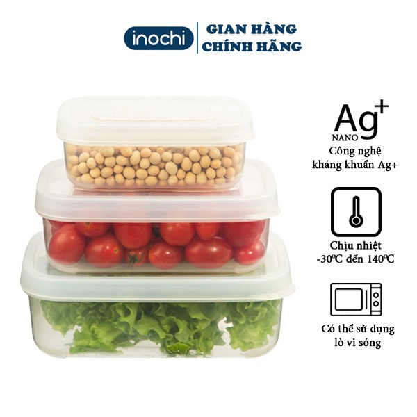 Inochi Rectangular Hokkaido Food Container High Quality Transparent ...