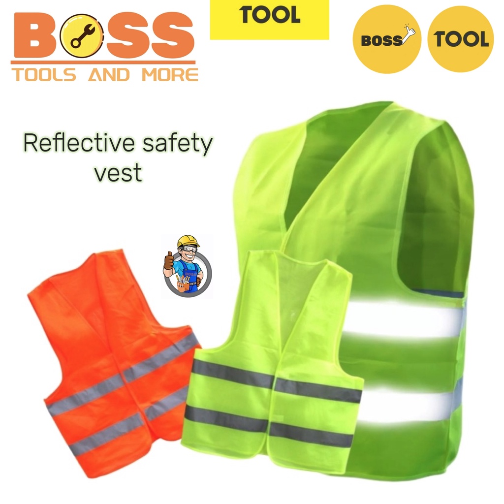 Reflective safety vest vest engineering traffic construction site ...