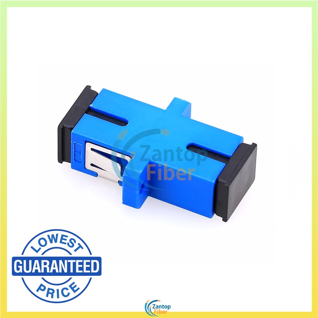 10pcs FTTH SC-SC Fiber Optic Coupler Adaptor Flange SC-SC SC Female to ...