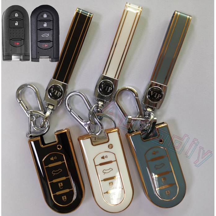 Toyota Rush Avanza Wigo Gen 3 Key Case Holder Keyless Remote TPU Key ...