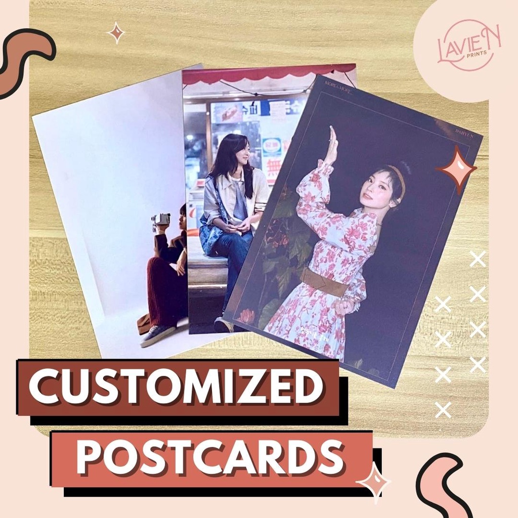 customized postcards | 5R size | Shopee Philippines