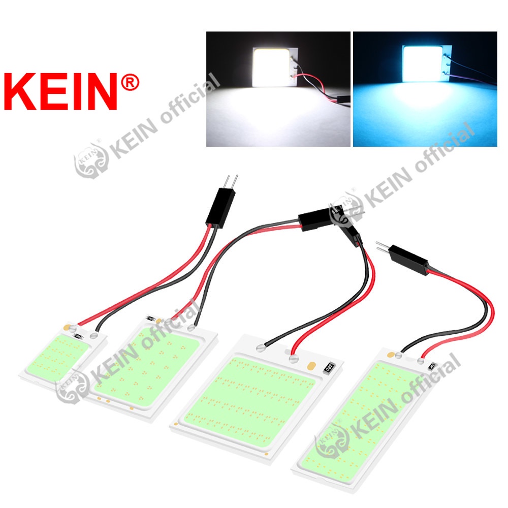 KEIN Car Interior Light T10 Led Festoon C5W C10W T10 W5W BA9S T4W COB Led Interior Lamp Dome ...