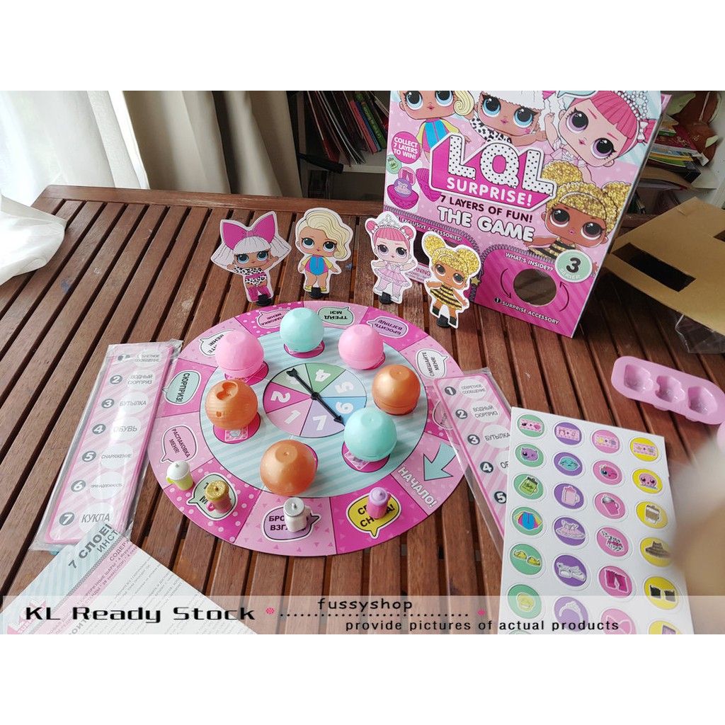 SKU0471 Export Russia Version LOL Surprise Game Chess Toy Set | Shopee ...