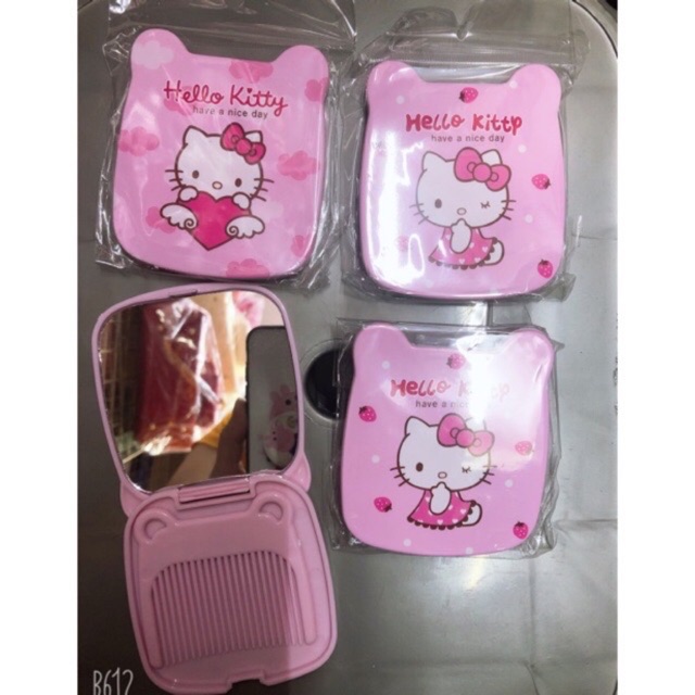 Hello kitty folding small mirror | Shopee Philippines
